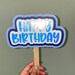 Happy Birthday Cake Topper - Etsy