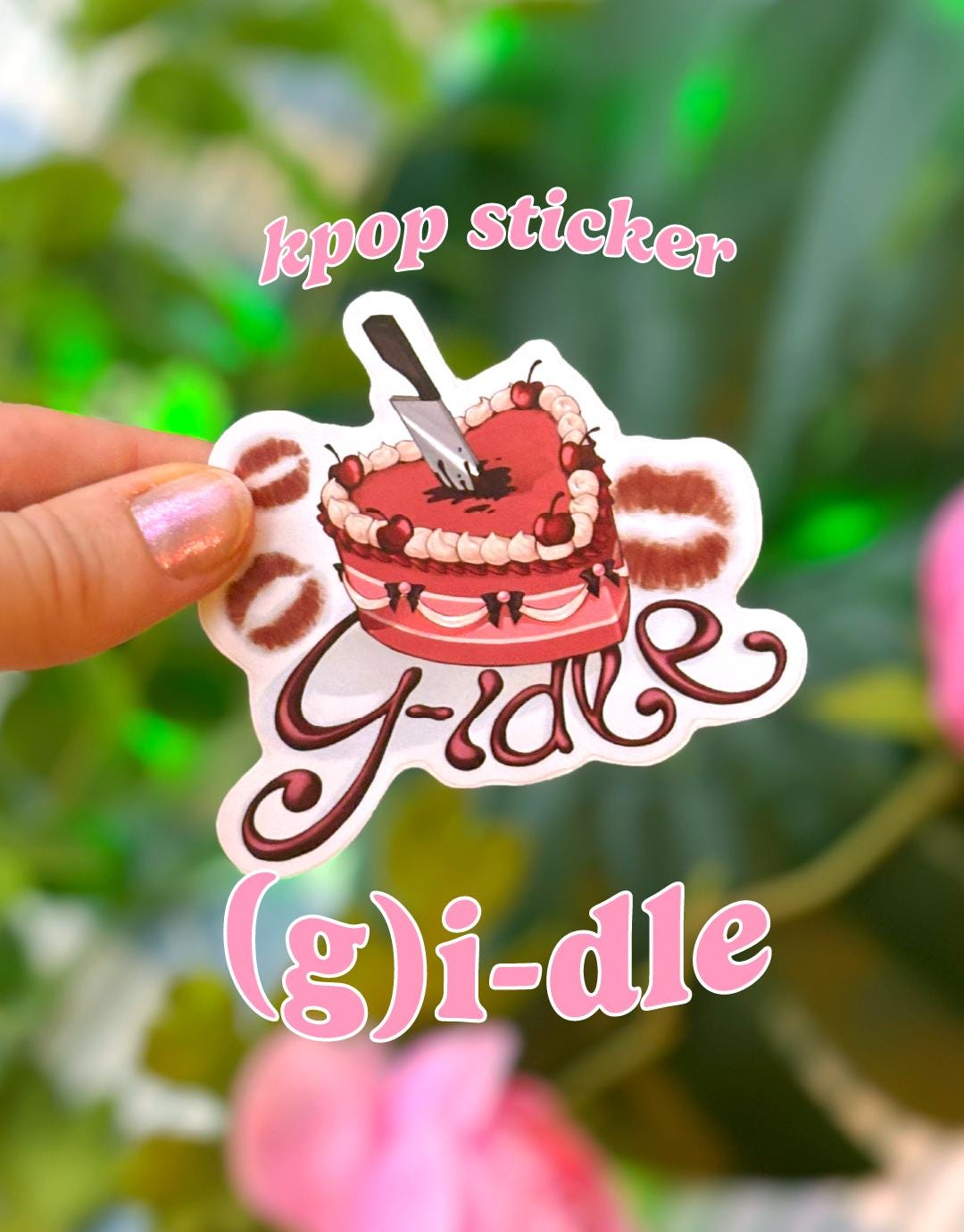 GIDLE Sticker Kpop Logo - Etsy