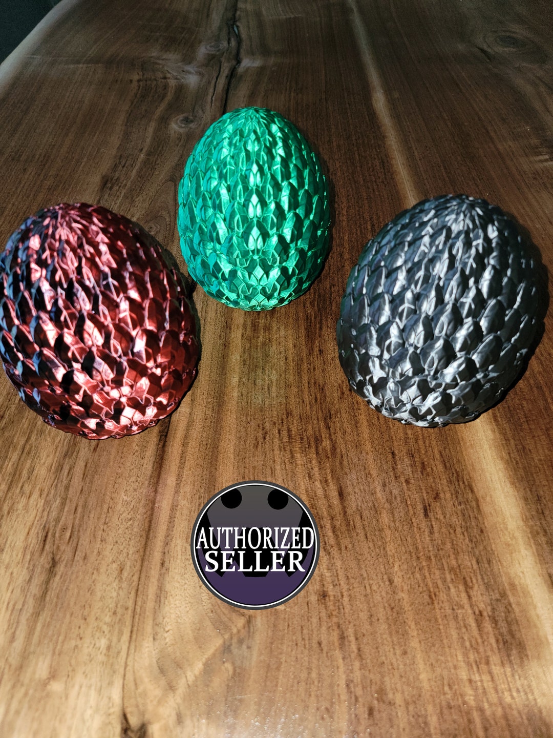 3D Printed Dragon Eggs Cinderwing Design - Etsy