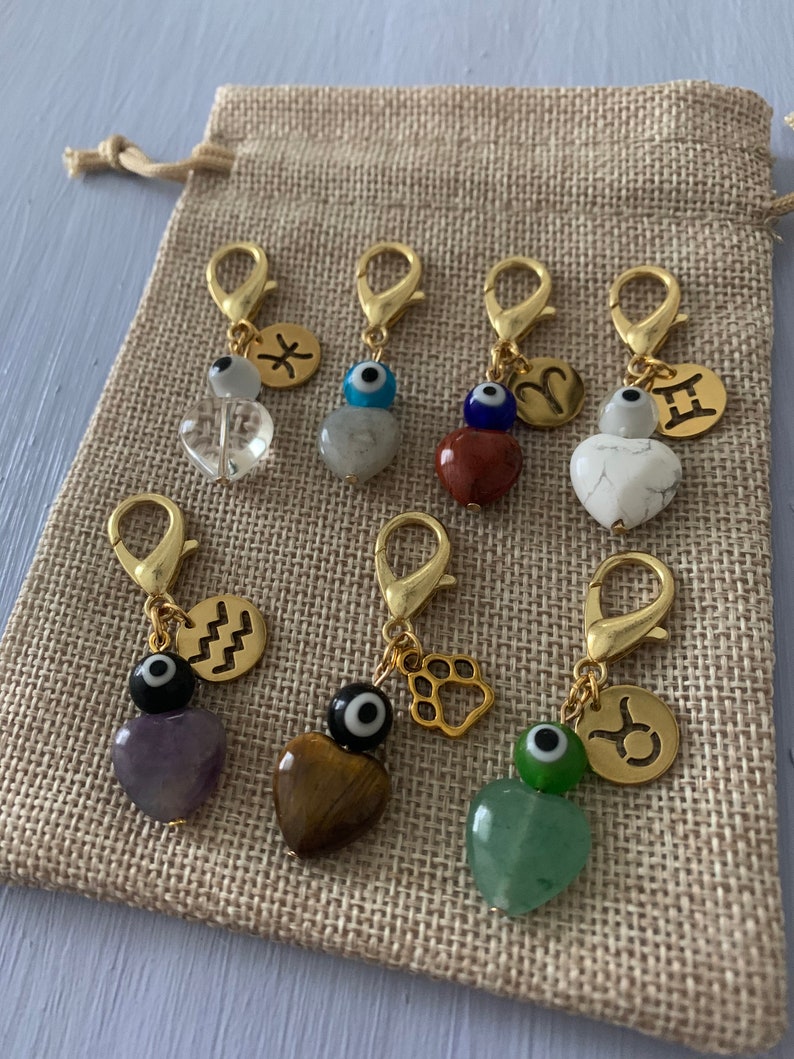 Evil Eye Pet Charm | Cute Pet Tag | Pet Protection Charm | Amethyst Pet ...