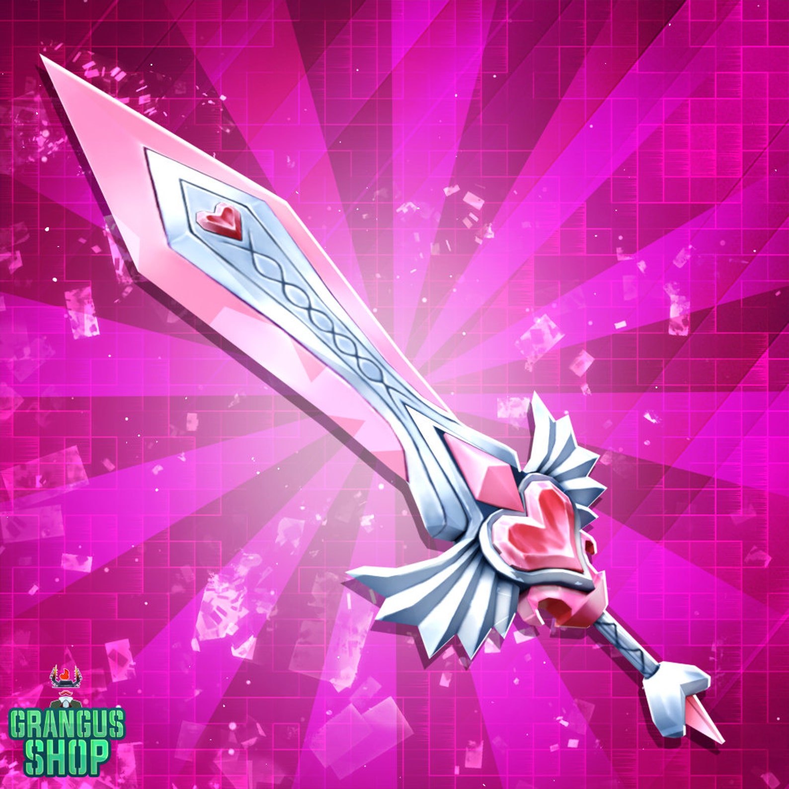 MM2 Heartblade | Etsy