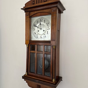 Junghans Santander Wall Clock (1907) Germania Gong - Etsy