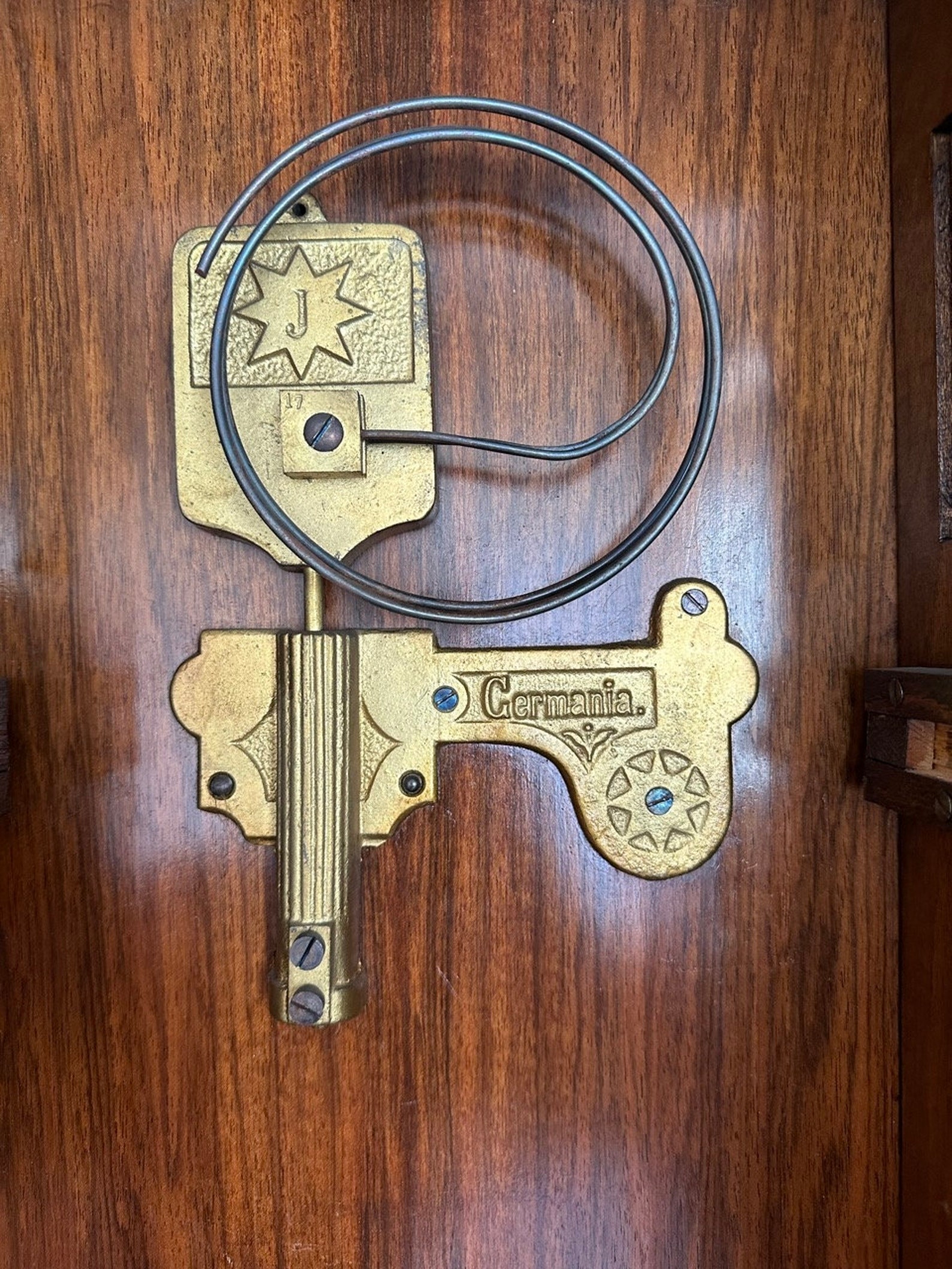 Junghans Santander Wall Clock (1907) Germania Gong - Etsy