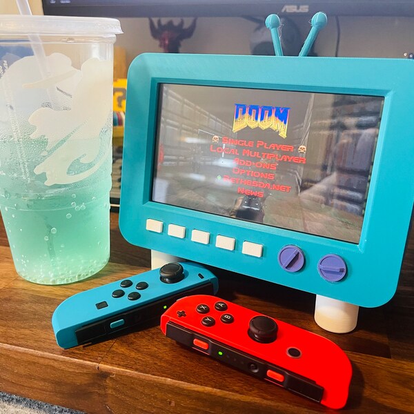 Nintendo Switch Tv Frame - Etsy