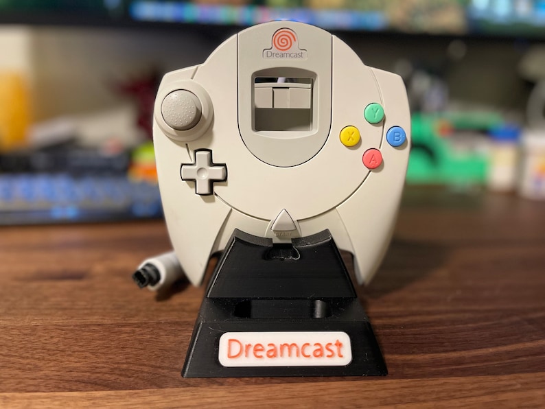 Sega Dreamcast Controller and VMU Display - Etsy