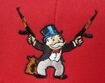 Monopoly Man With Gun