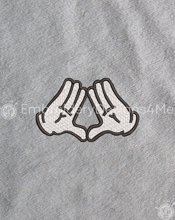 Illuminati Triangle Hand Symbol