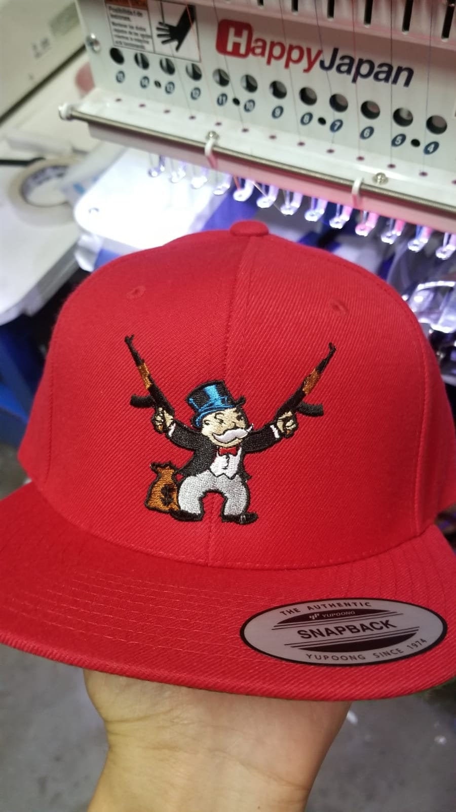 Mr Monopoly Man Shooting Embroidery Design - Etsy