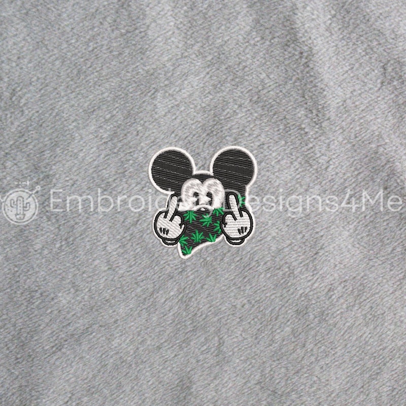 Mickey Middle Finger - Etsy