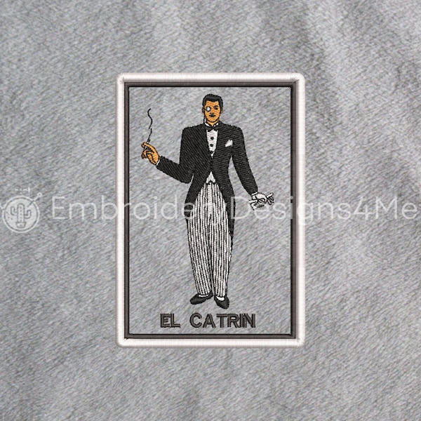 Loteria El Catrin - Etsy