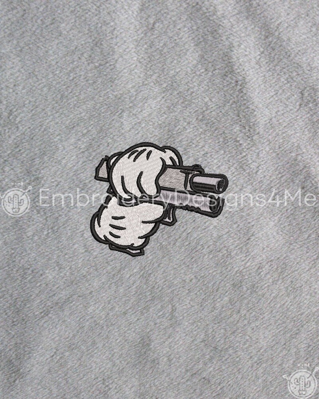 Hands Reloading Reload Gun Shoot Shooting Fire Ammo Embroidery Design ...