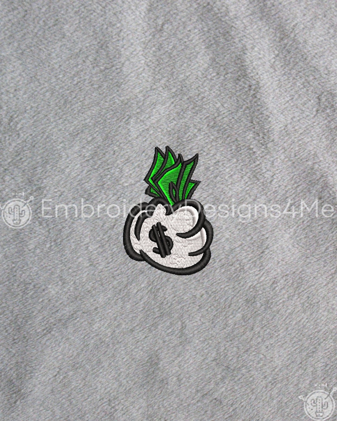 Hand Holding Money Embroidery Design - Etsy