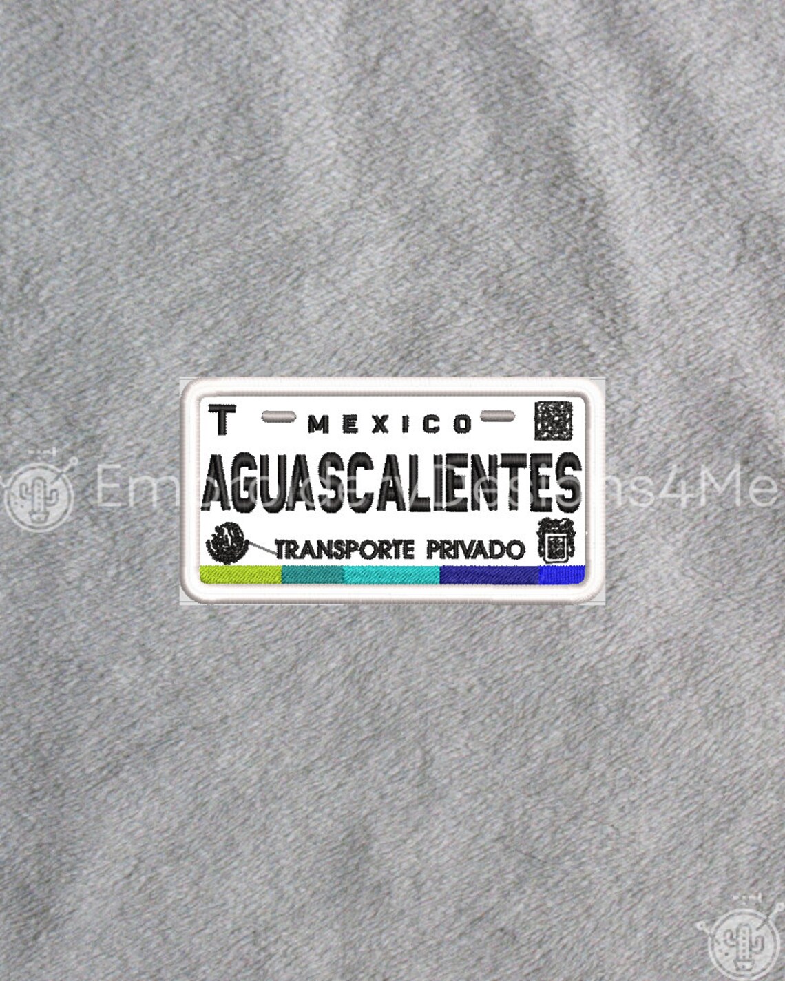 Aguascalientes Car Mexican License Driving Plate Mexico Placa ...
