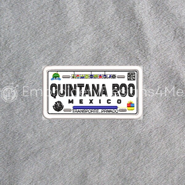 Quintana Roo License Plate - Etsy