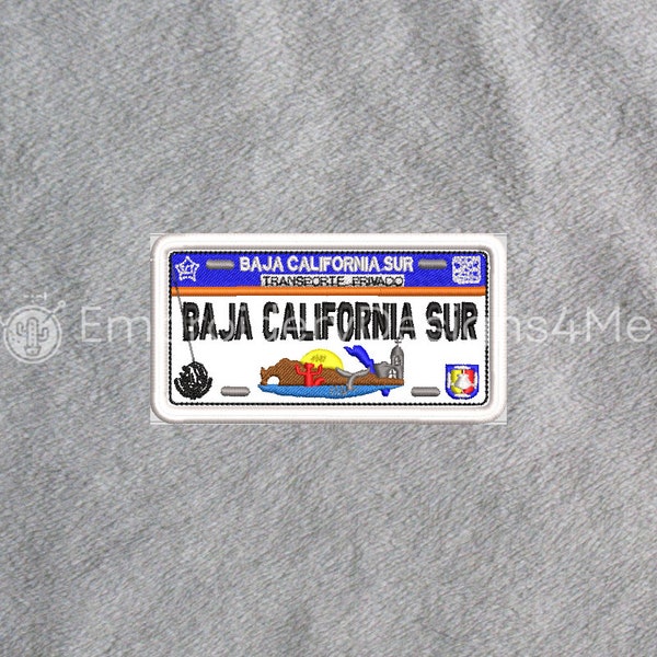 Car Plate Baja California - Etsy