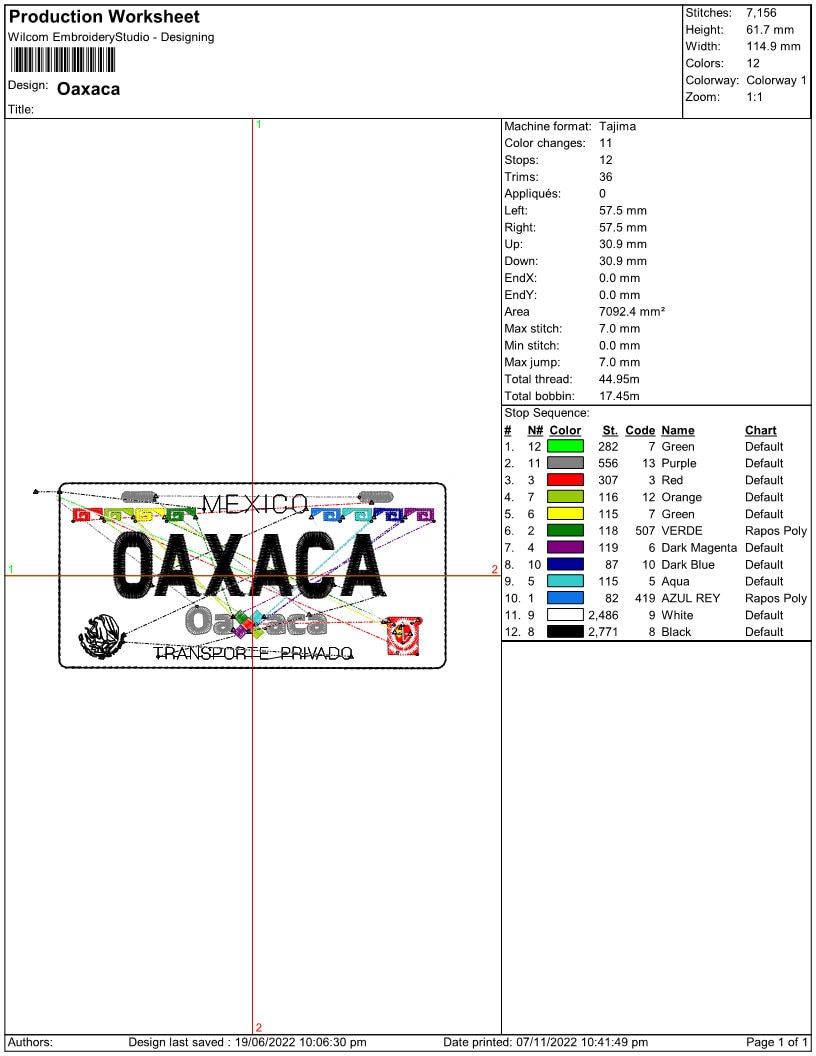 Oaxaca Car Mexican License Driving Plate Mexico Placa - Etsy