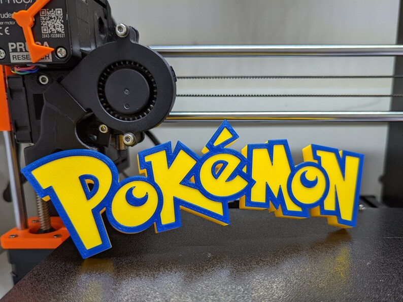 Custom 3d-printed Logo Signs Pokemon Funko Avengers - Etsy