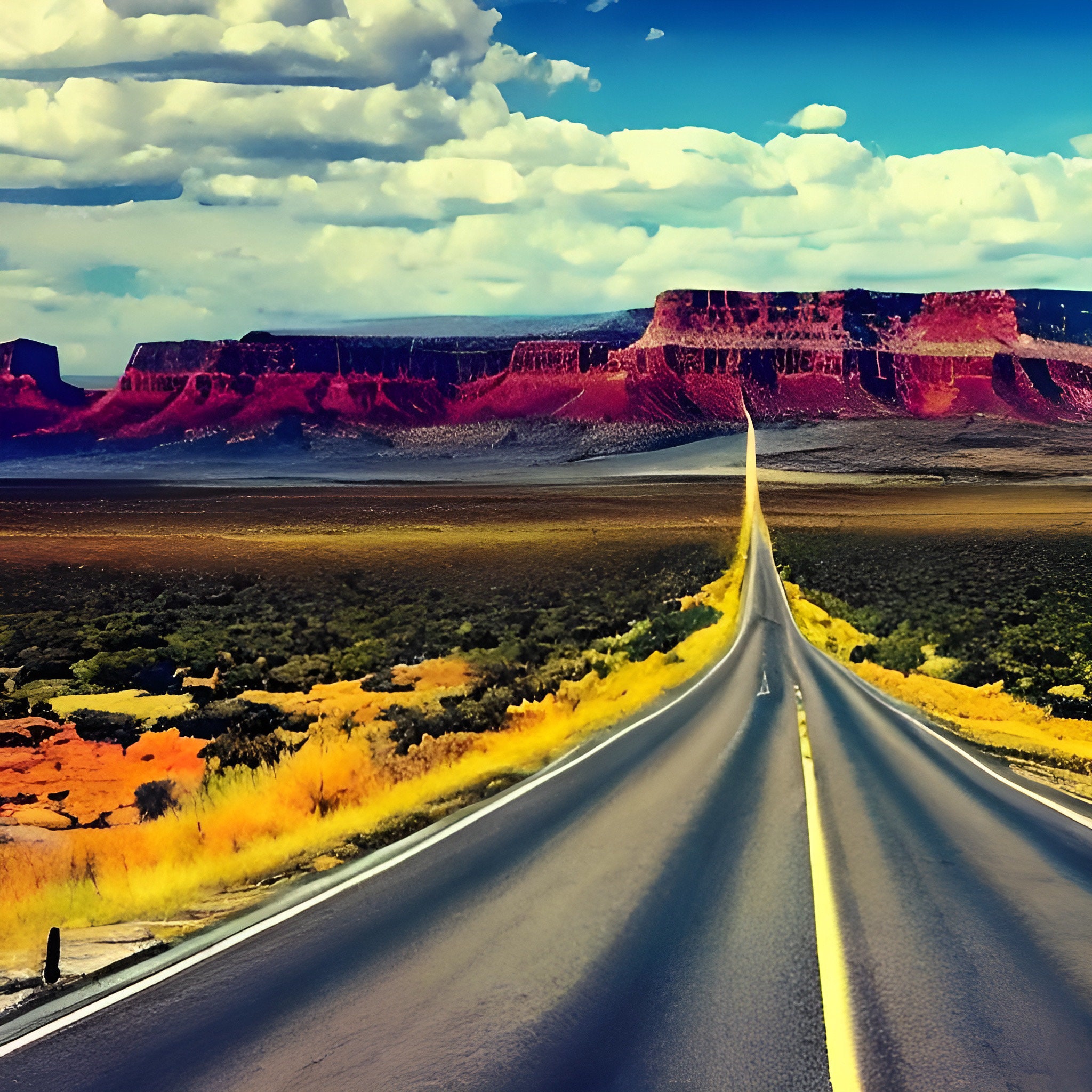 Hot Springs Road Trip Map - Etsy