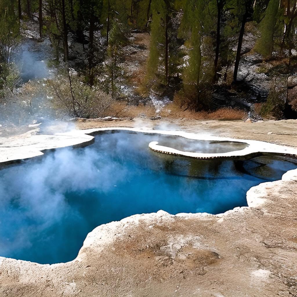 Hot Springs Road Trip Map - Etsy