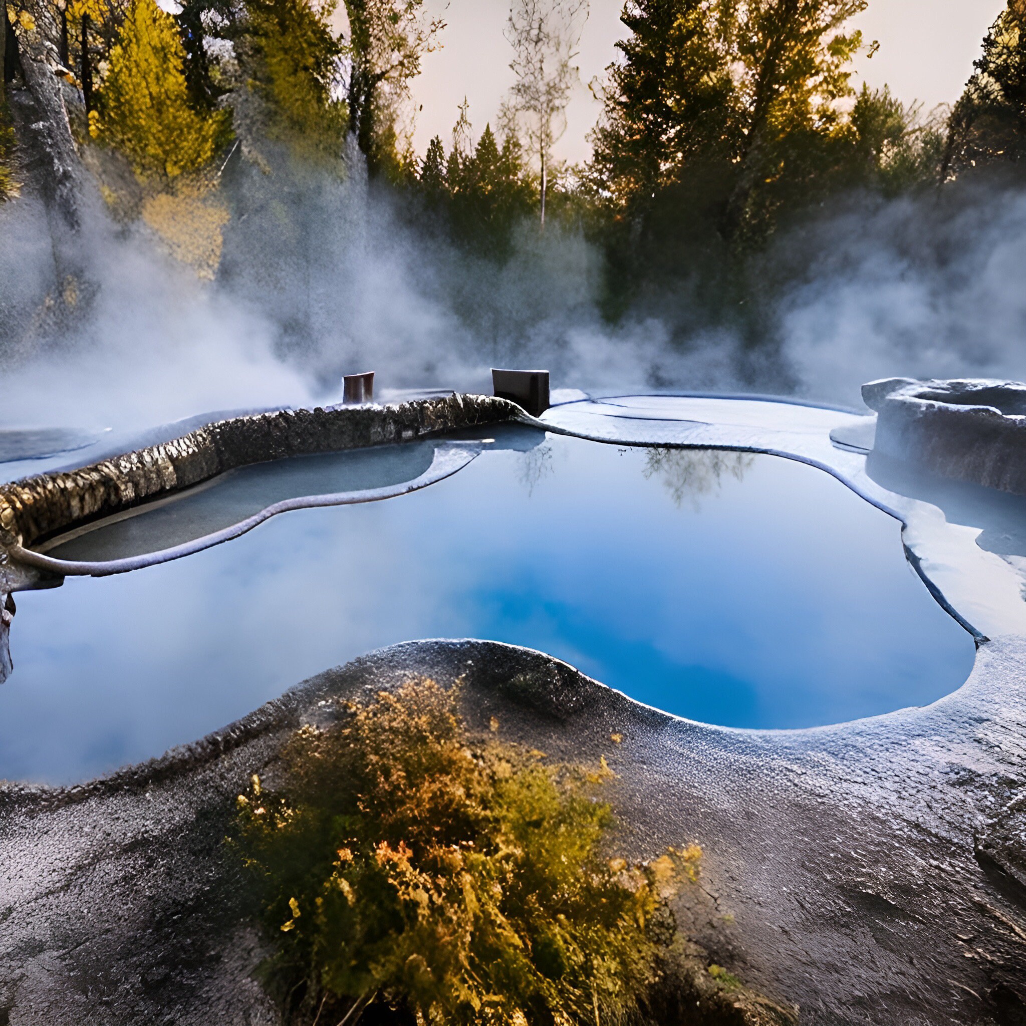 Hot Springs Road Trip Map - Etsy