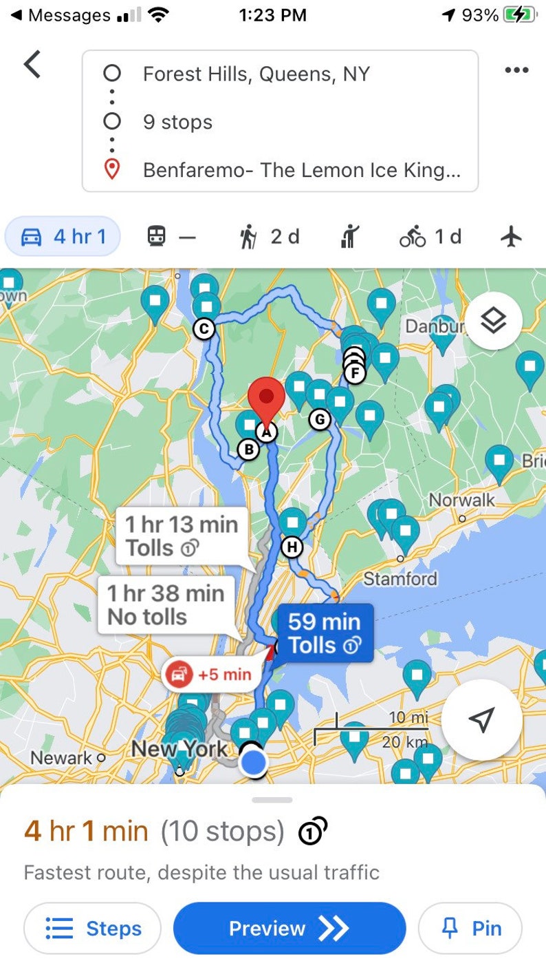 Road Trip Upstate New York Loop - Scenic Views, Day Trip - Etsy