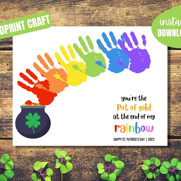 Handprint Keepsake - Etsy
