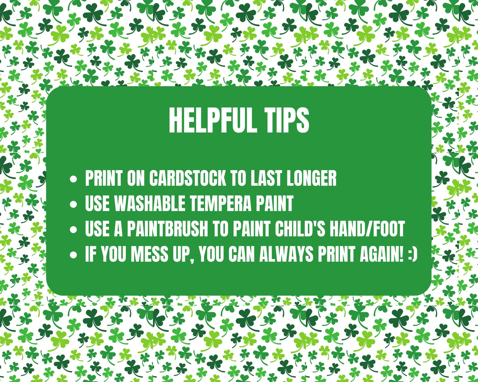 Cutest Clover in the Patch Handprint | St Patricks Craft | St Patricks ...