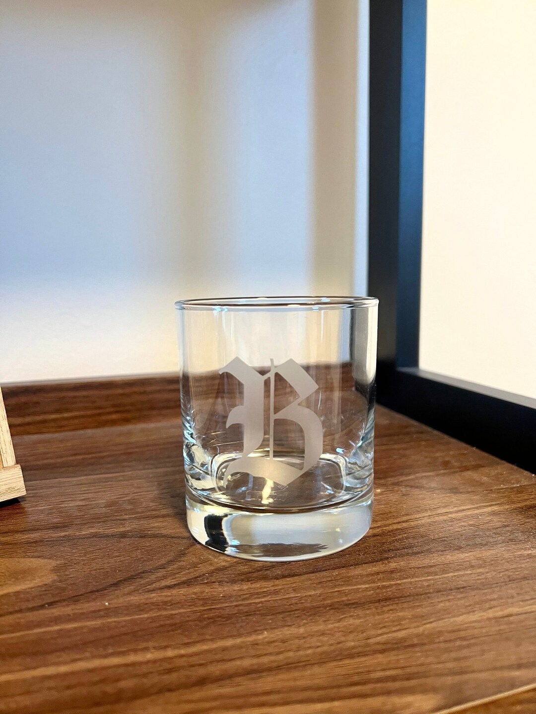 Custom Whiskey Glass, Personalized Glass, Initial Rocks Glass, Old ...