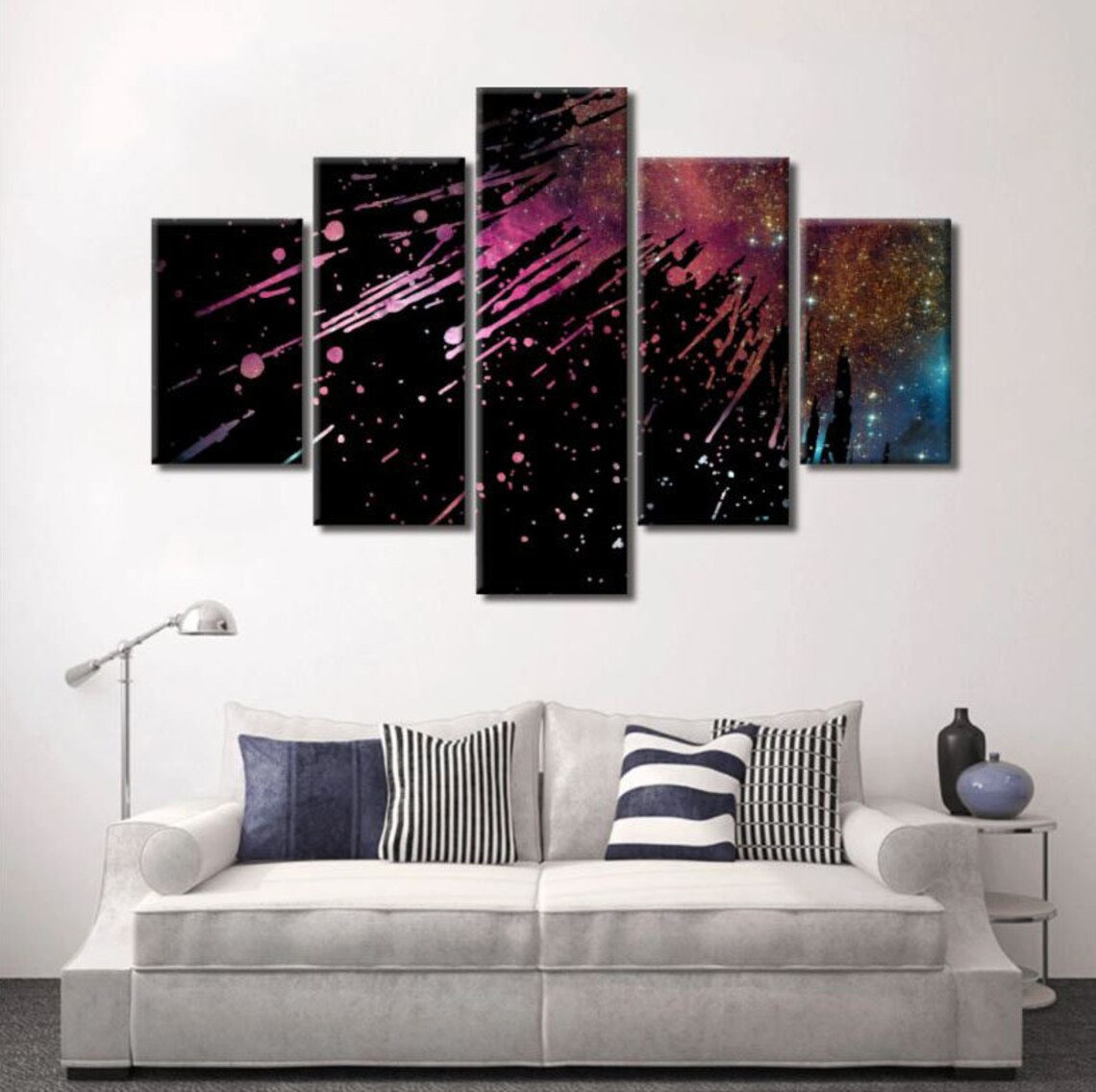 Supernova Paint Splatter Print / Starry Cosmic Spill Download / Fantasy ...
