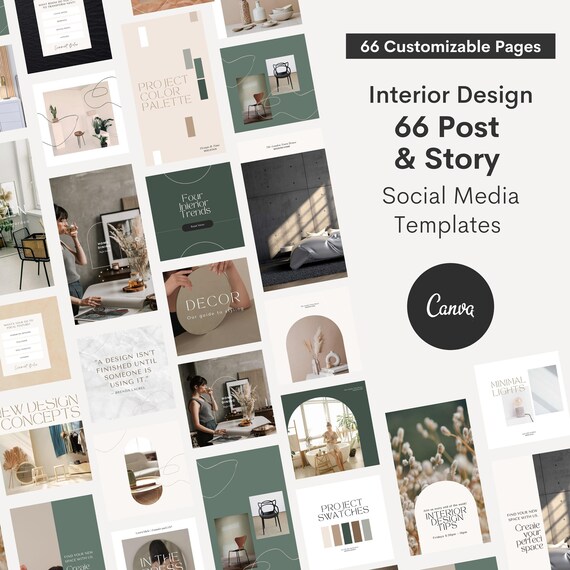 Square Instagram Homepage Template