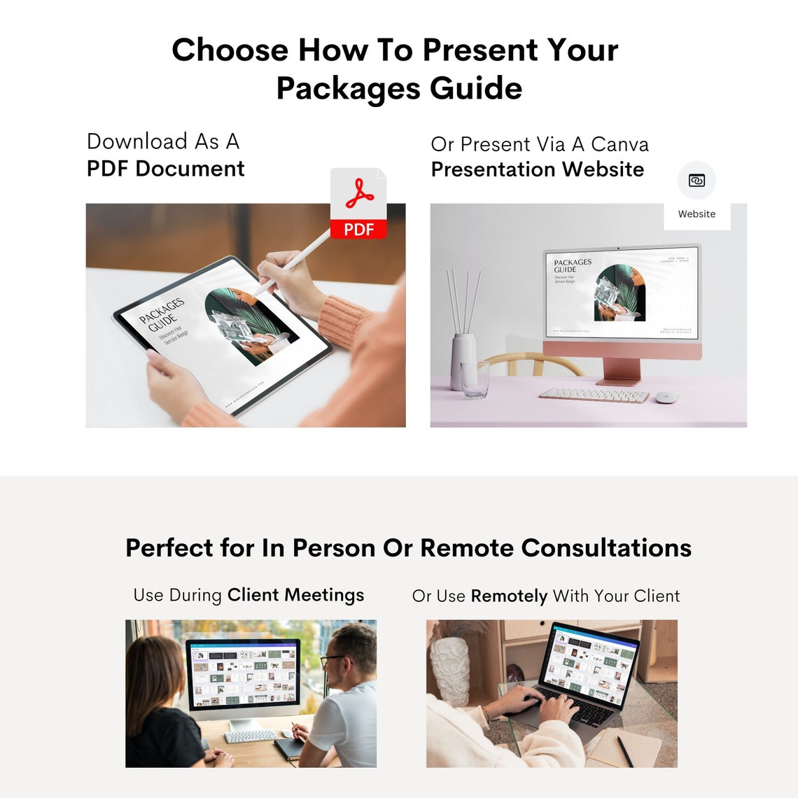 Interior Design Business Packages / Onboarding Guide Template - Etsy