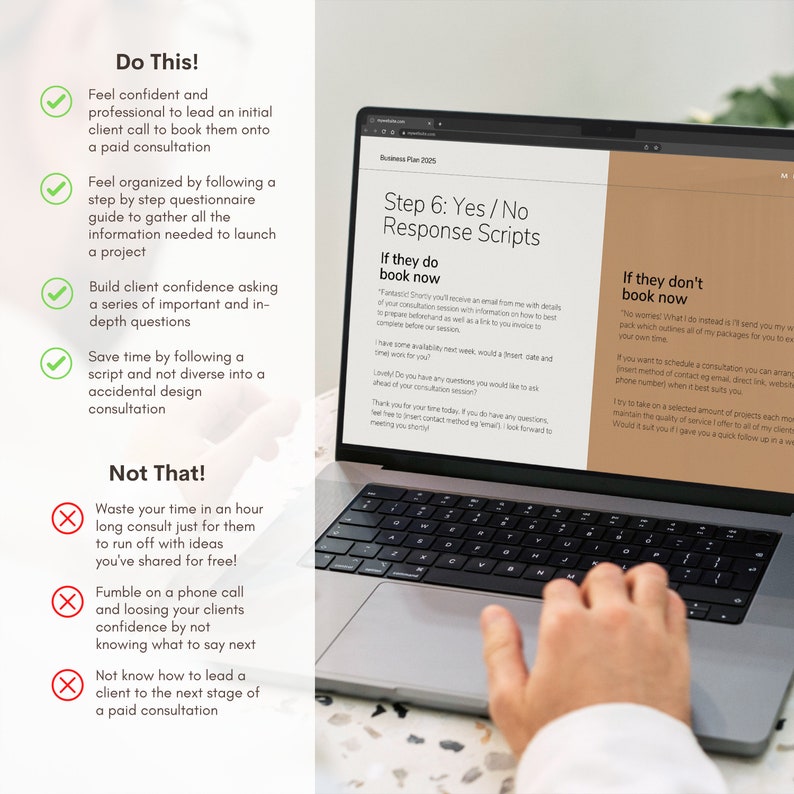 Interior Design Business Discovery Consultation Call Template - Etsy