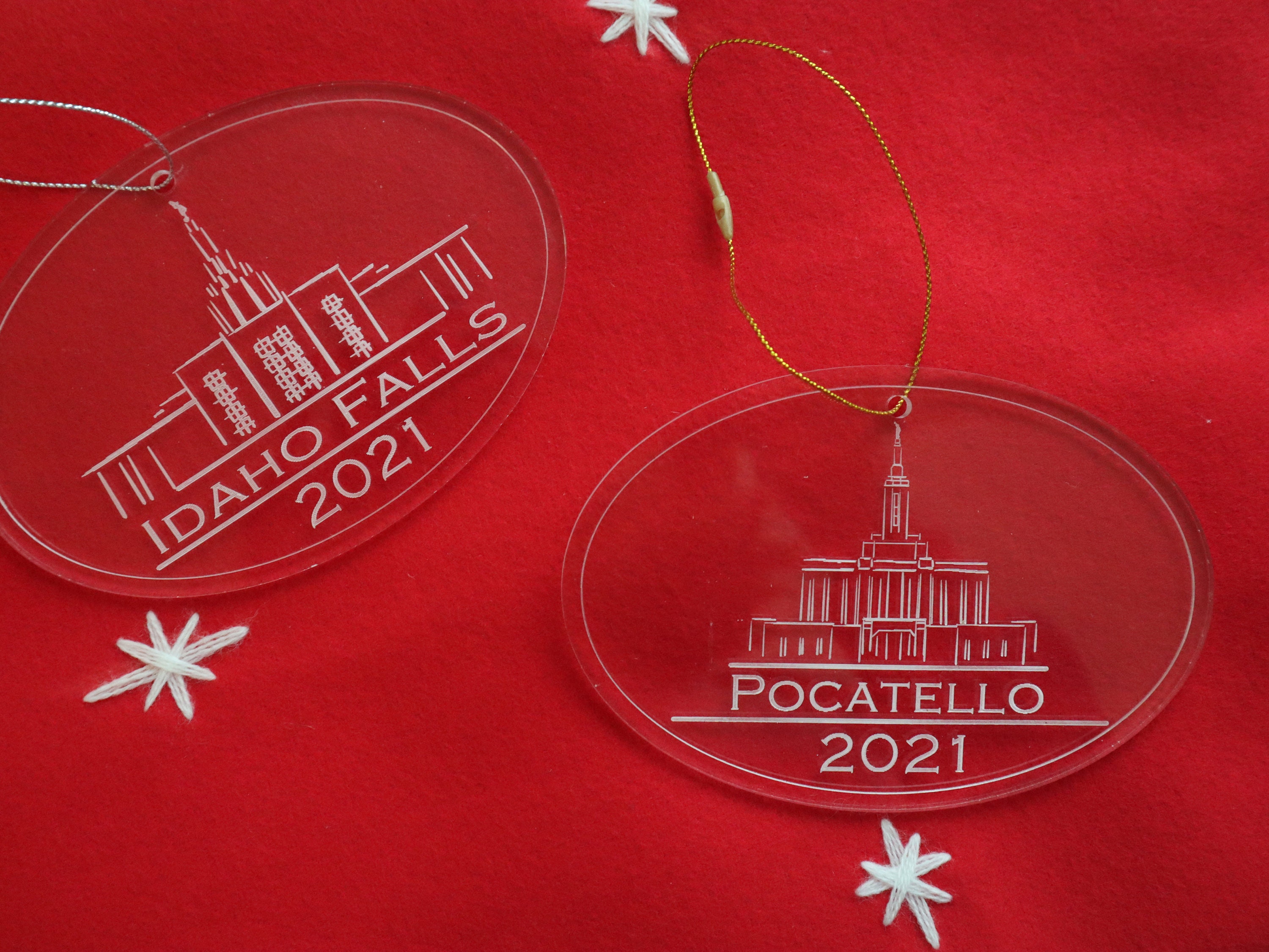 LDS Temple Art Ornament Tags Wedding Holiday Gift - Etsy