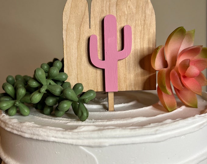 Cactus 225-777 Cake Topper - Etsy