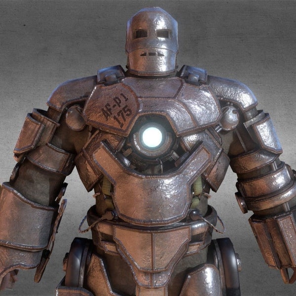 Iron Man Suit Stl - Etsy