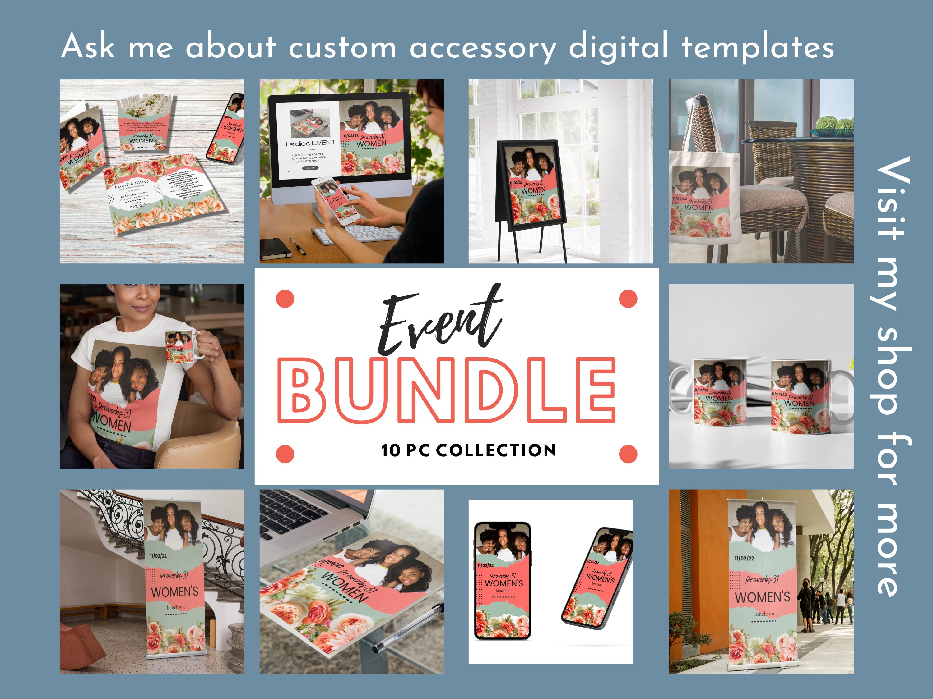 Church Program Flyer Template, Revival Brochure, Event Flyer, Church ...