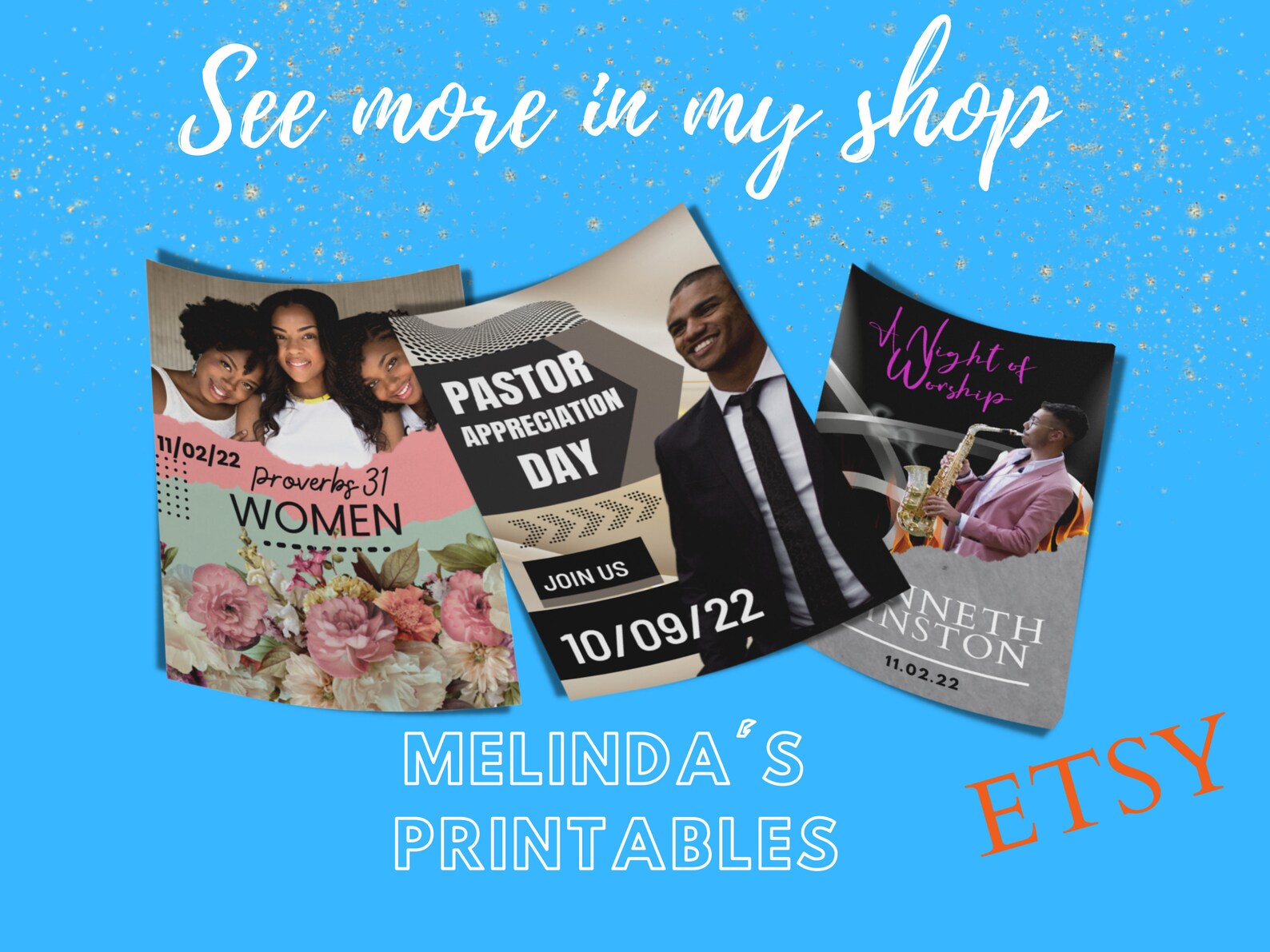 Church Program Flyer Template, Prophetess Brochure, Event Flyer, Church ...