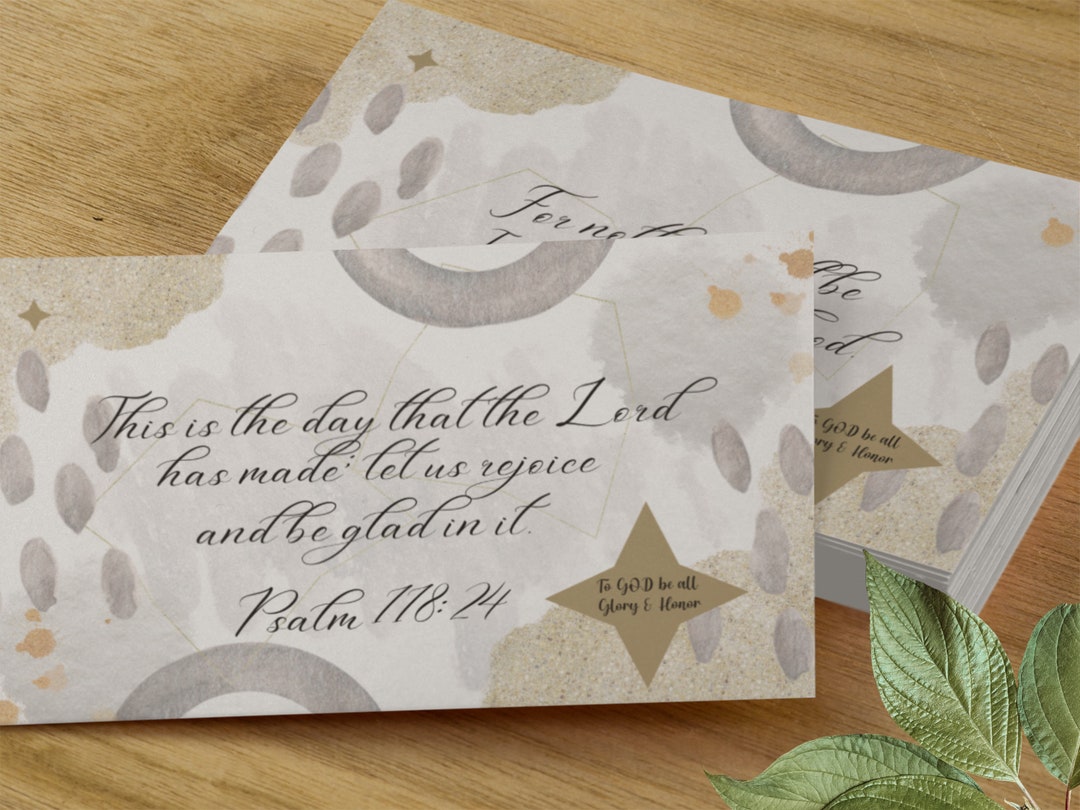 Scripture Cards, Faith Cards, Inspirational Gift, Prayer Cards ...