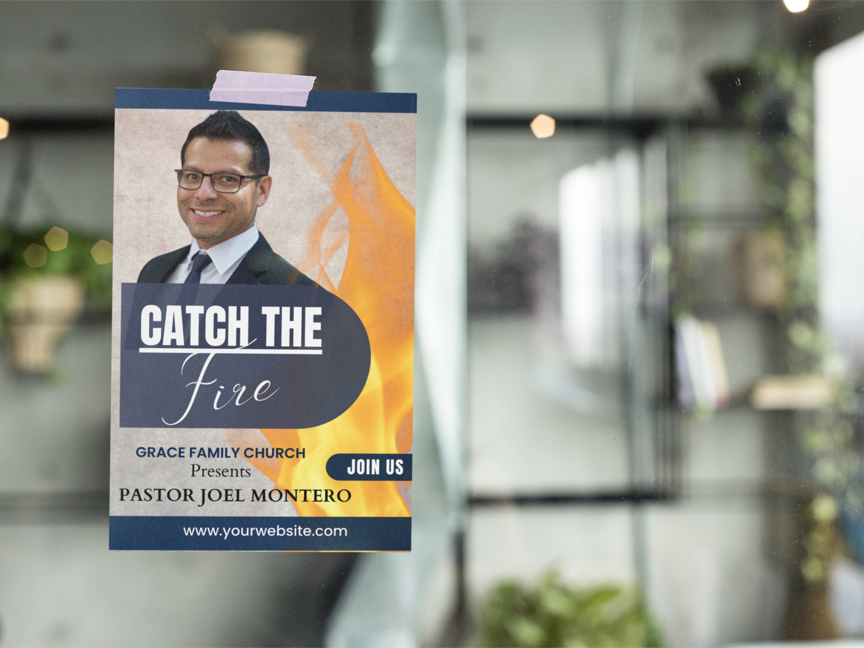 Church Program Flyer Template, Revival Brochure, Event Flyer, Church ...