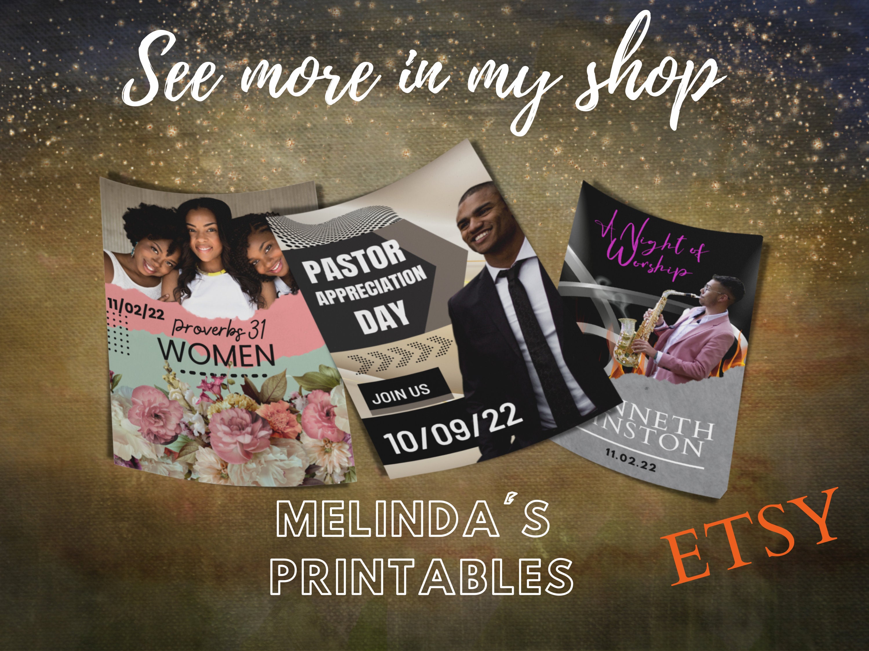 Church Program Flyer Template, Revival Brochure, Event Flyer, Church ...