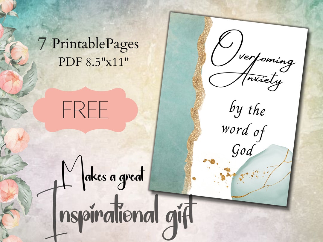 FREE, Freebie, Overcoming Anxiety Prayer Journal, Faith Journal ...