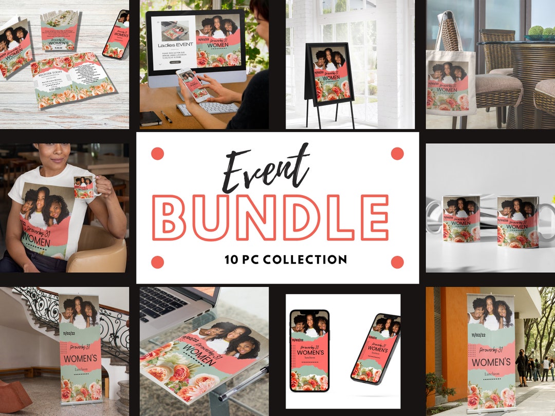 Women's Event Flyer Template, Women's Luncheon, Ladies Event, Ladies ...
