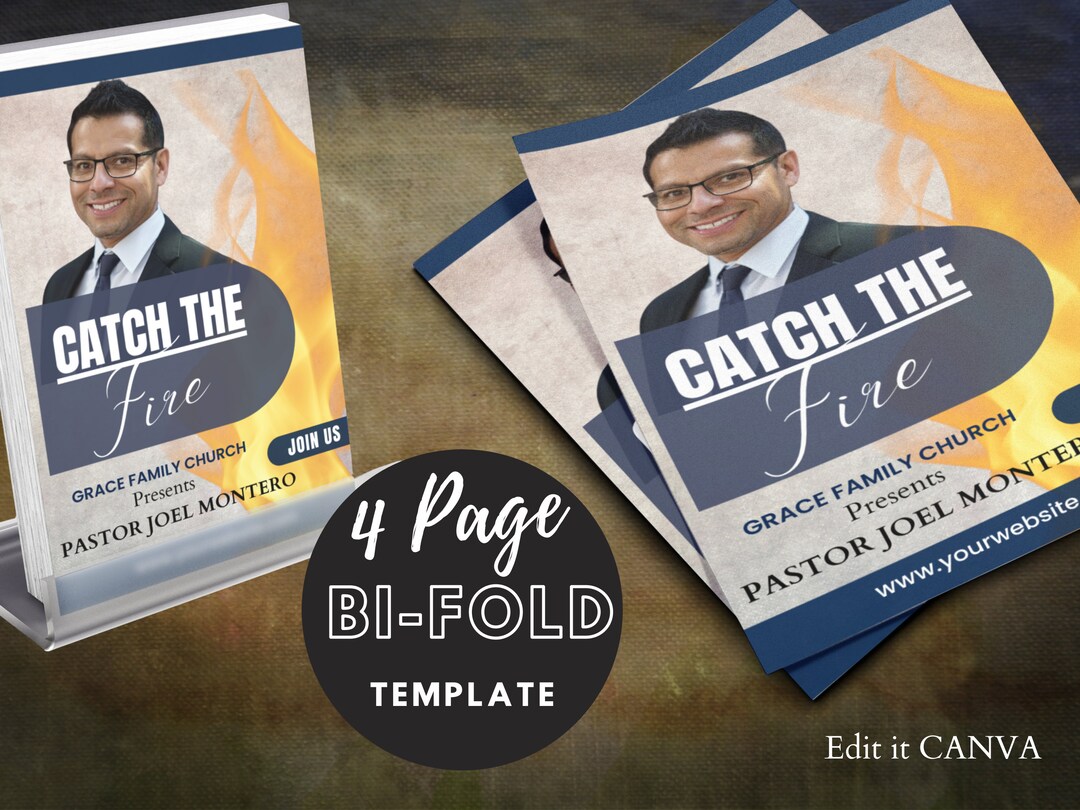 Church Program Flyer Template, Revival Brochure, Event Flyer, Church ...