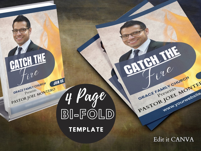Church Program Flyer Template, Revival Brochure, Event Flyer, Church ...