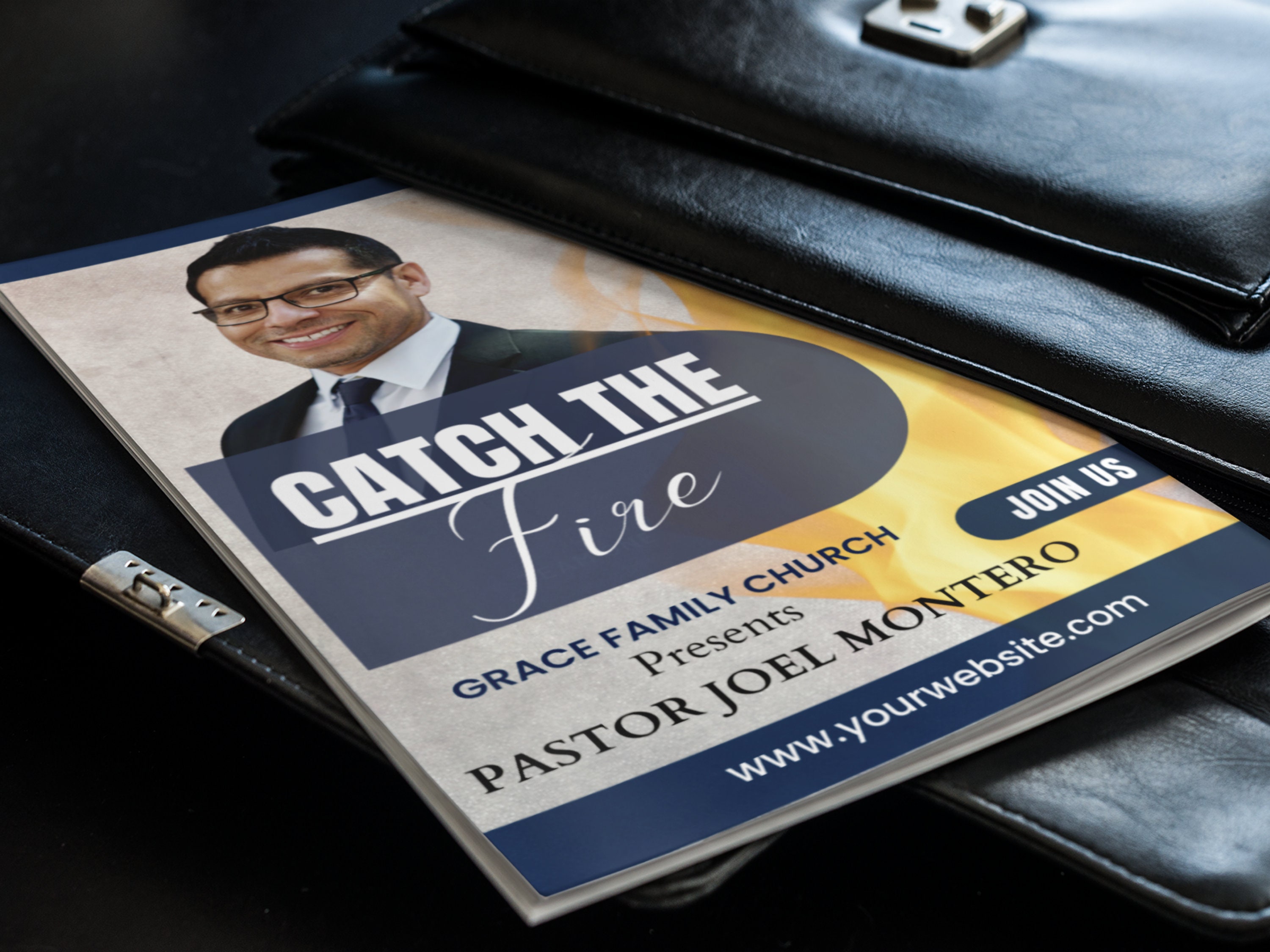 Church Program Flyer Template, Revival Brochure, Event Flyer, Church ...