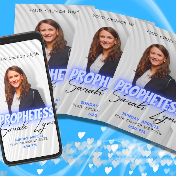 Church Revival Program Template - Etsy