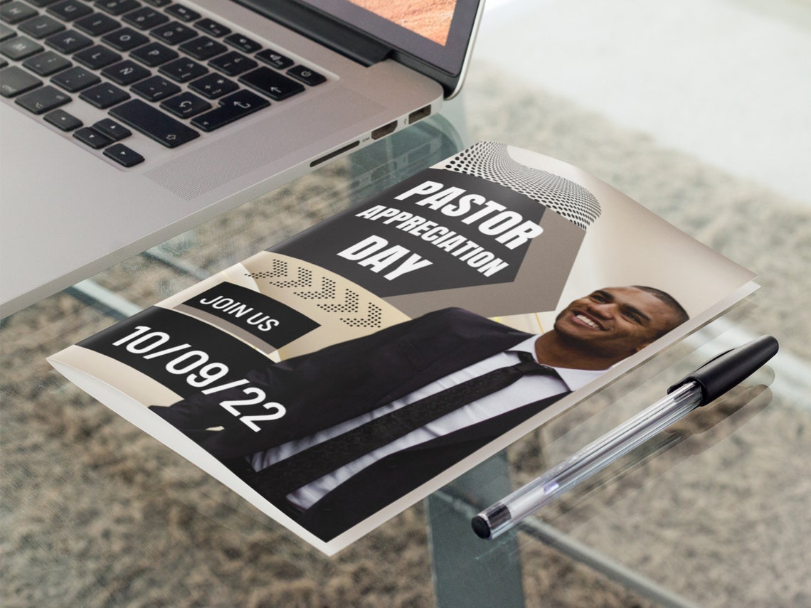 Pastor Appreciation Day Template, Church Program, Church Bulletin ...
