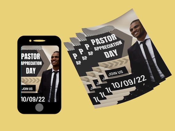 Pastor Appreciation Day Template Church Program Church - Etsy