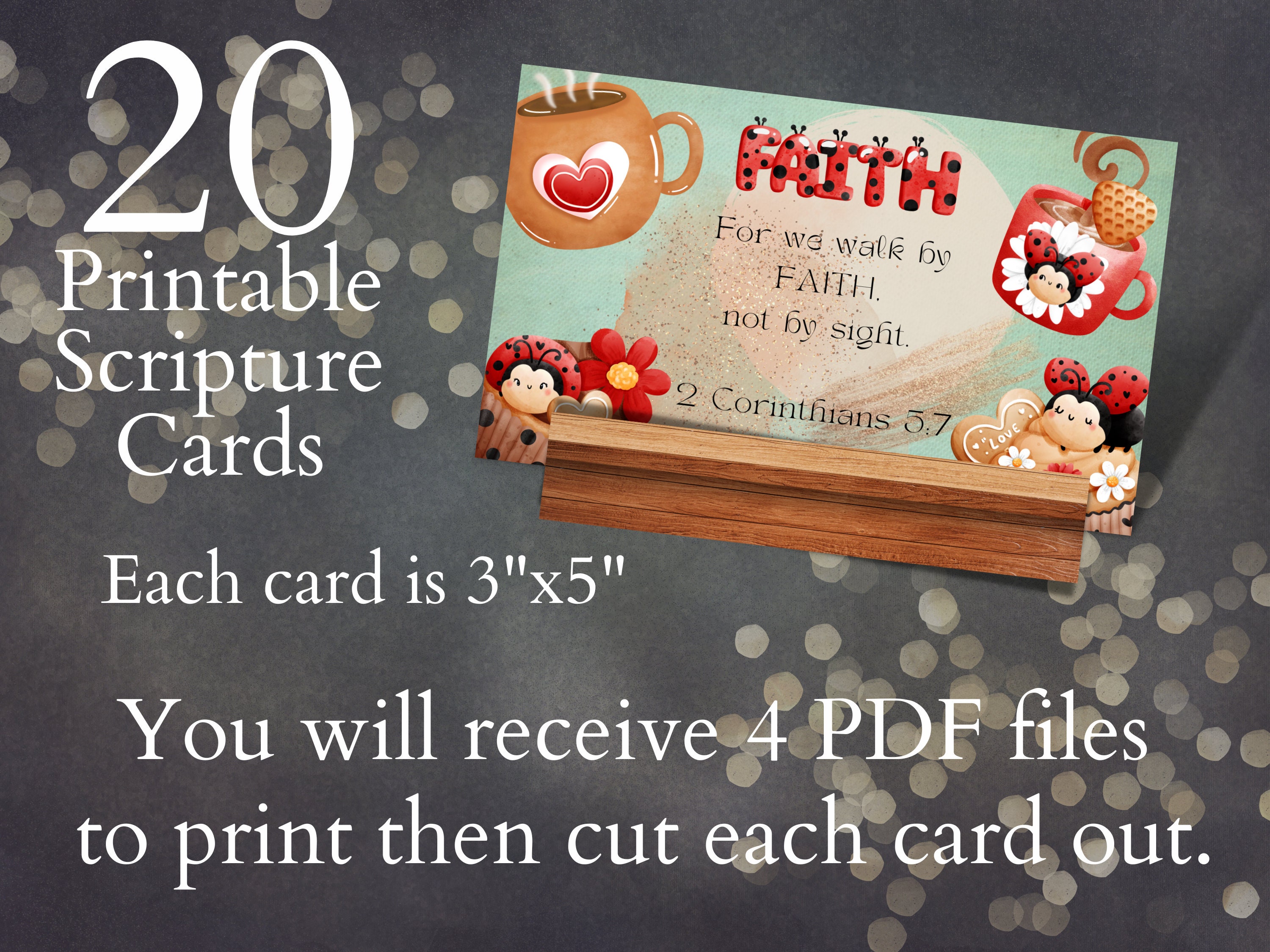 Scripture Cards Bible Verse Cards Faith Cards Prayer Cards - Etsy