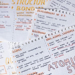 GCSE AQA Chemistry Double Science Mindmap Notes C1-C12 - Etsy